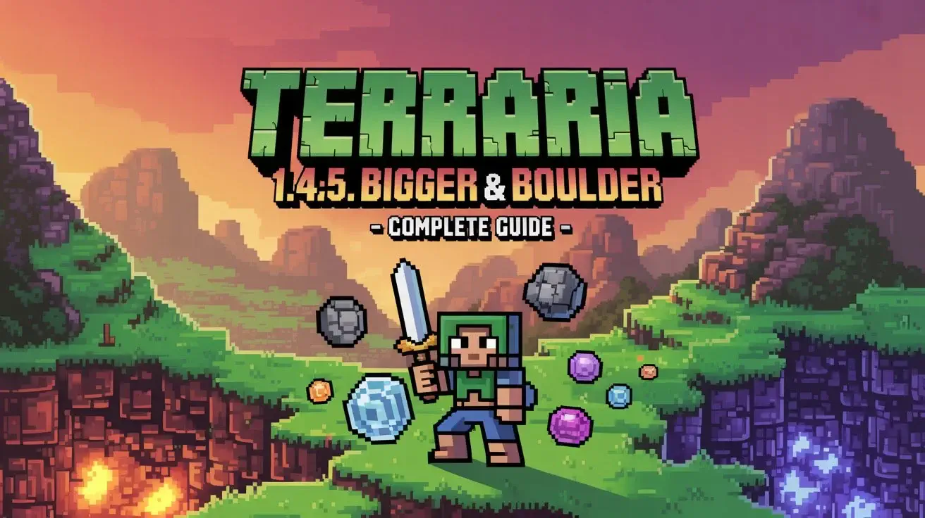 Terraria 1.4.5: Bigger & Boulder - Kompletter Leitfaden
